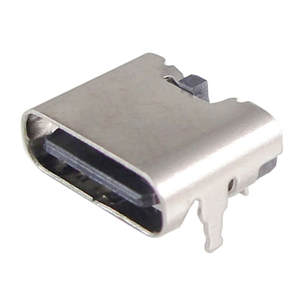 2 Pin Usb Type C Connector Socket Usb 3.1 Type-c Female Power Jack Doc ...