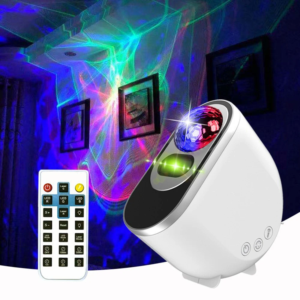 Aurora Borealis Bluetooth Star Projector Led Breathing Ambient Light ...