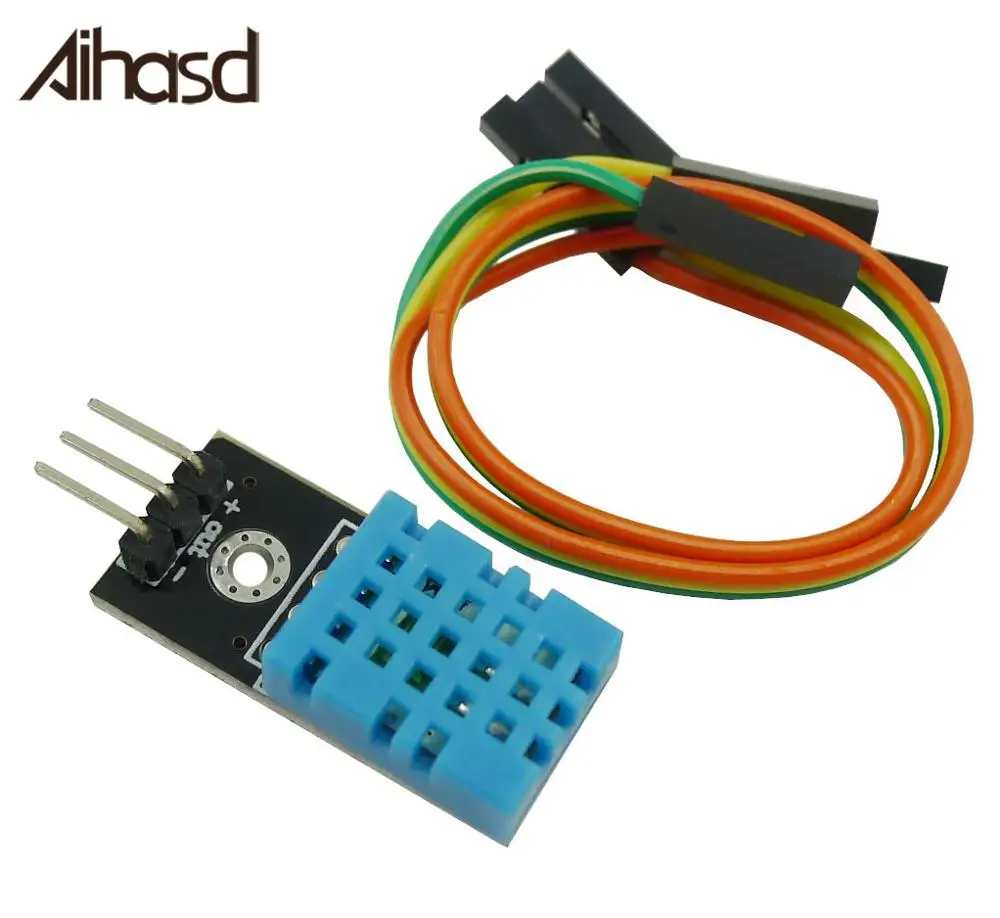 Dht11 Single Bus Digital Temperature And Humidity Sensor Module With ...