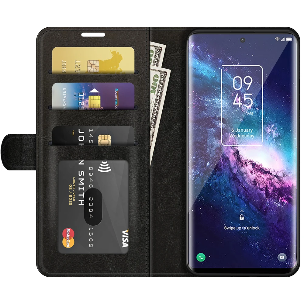 T810H Case for TCL 20 Pro 5G (6.7in) T810 Cover Wallet Card Stent Book ...