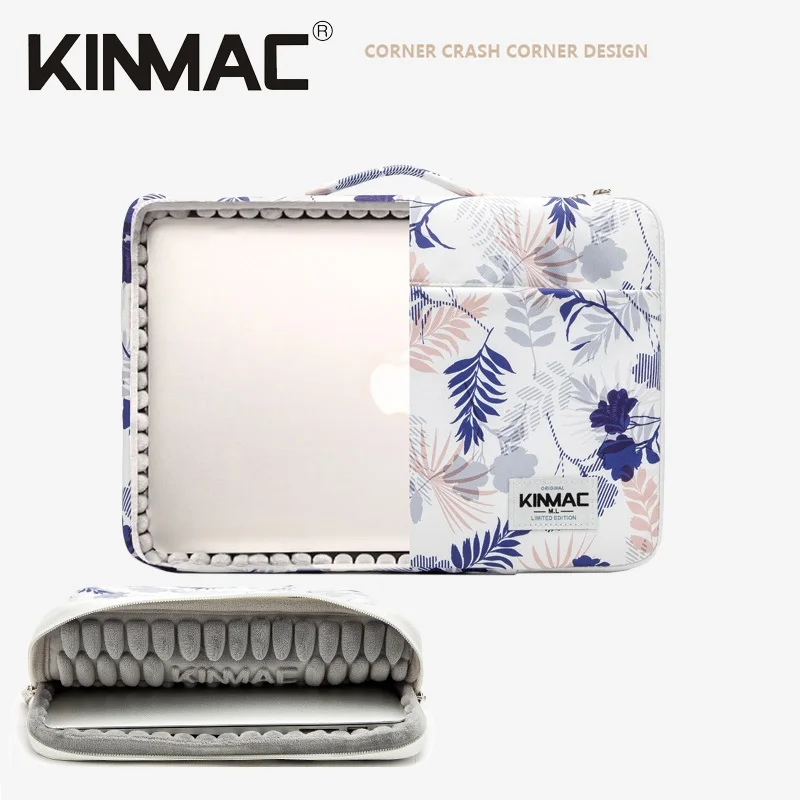 Brand-Kinmac-Laptop-Bag-12-13-14-15-6-Inch-Blue-Flower-Lady-Man-Handle ...