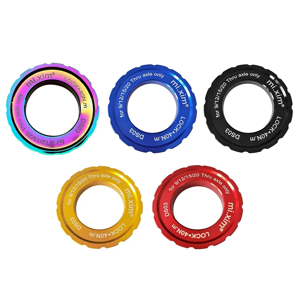 Mi-Xim-MTB-Road-Bike-Center-Lock-Cover-Ring-Ultralight-Aluminum-Alloy ...