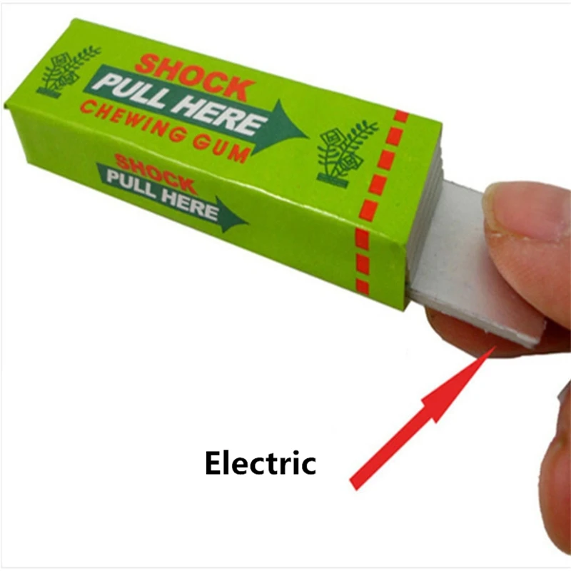 Electric Shocking Hand Chewing Gum Shocker Prank Trick Toy Joke Funny ...