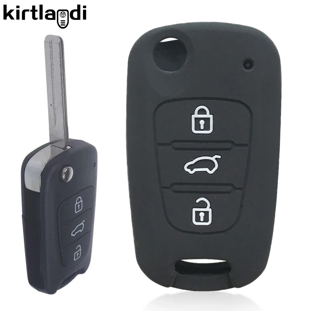 Silicone-Key-Case-Cover-Holder-for-Kia-Rio-Picanto-Ceed-Cerato-Sportage ...