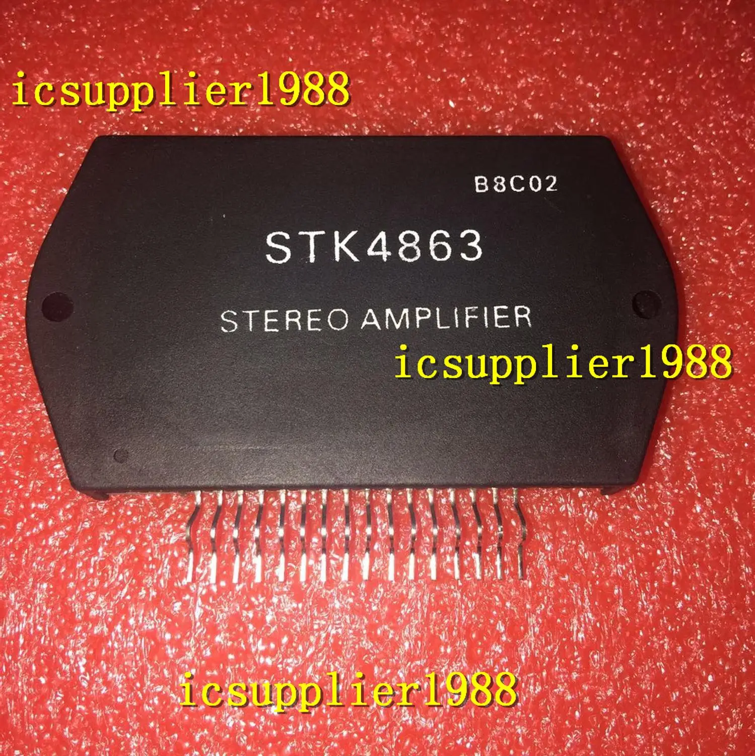 1PCS STK4843 HYB-16 2-CHANNEL 10 TO 50W MIN AF POWER ￡0.99 ...