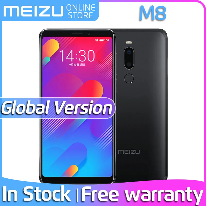 Meizu M8 versión Global V8 4GB 64GB ROM teléfono móvil MTK Helio P22 ...