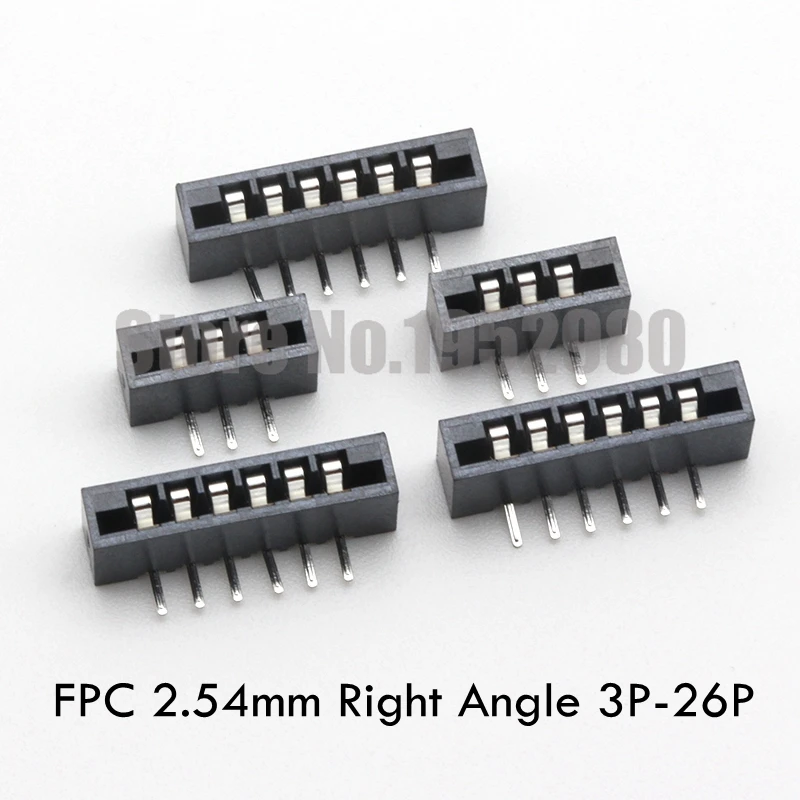 50PCS-FPC-FFC-2-54mm-Connector-Right-Angle-90-degree-3P-4P-5P-6P-7P-8P.jpg