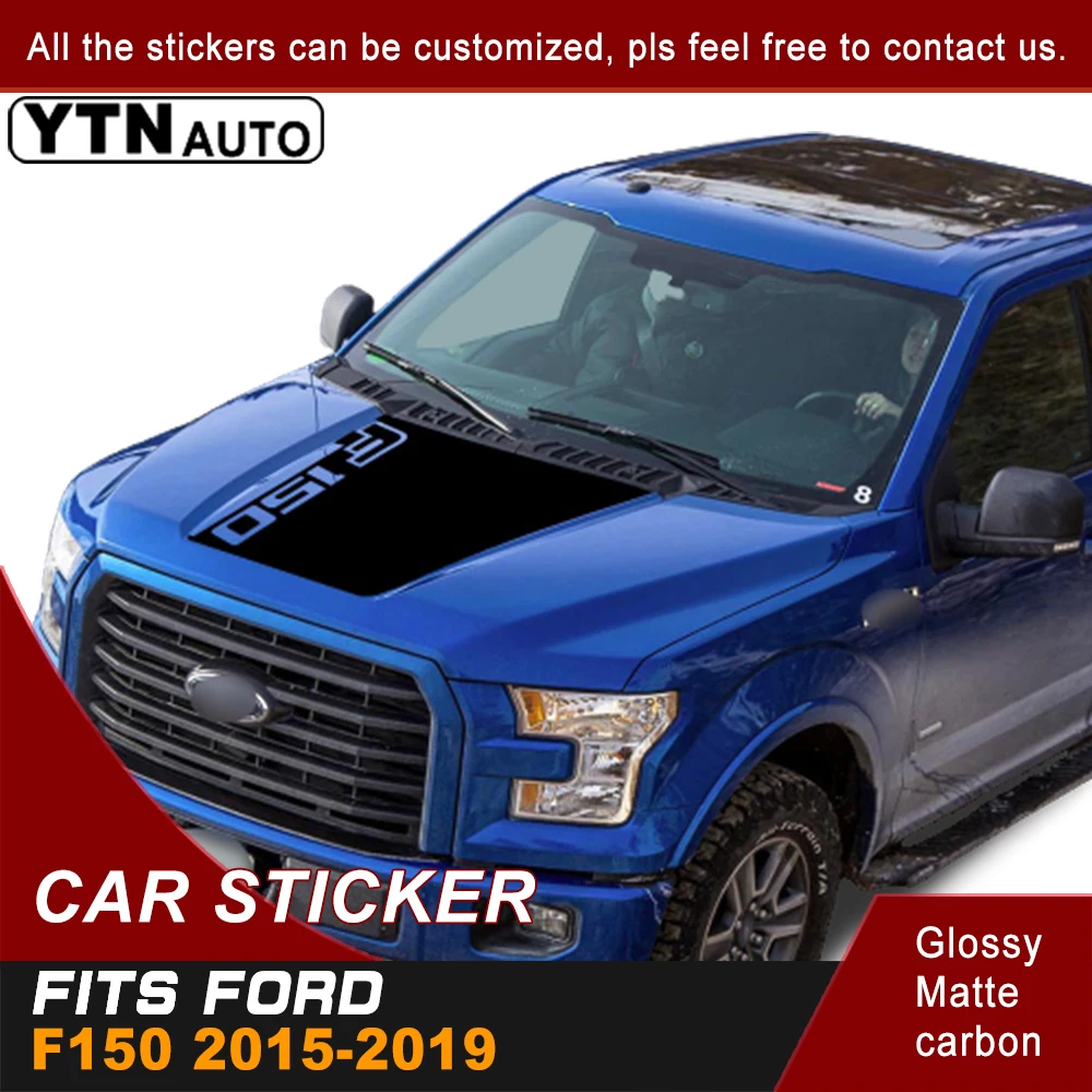 Ford F150 Hood Decals