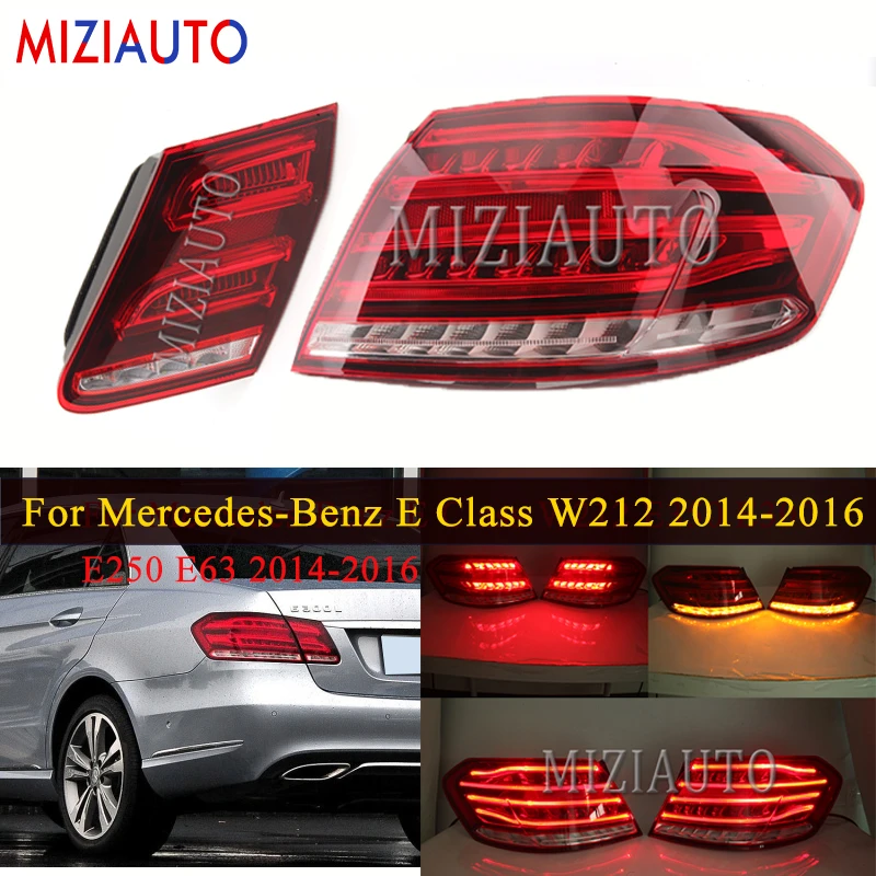 Rear Tail Light For Mercedes-benz E Class W212 E200 E240 E260 E280 E300 2014-2016 Rear Stop ...