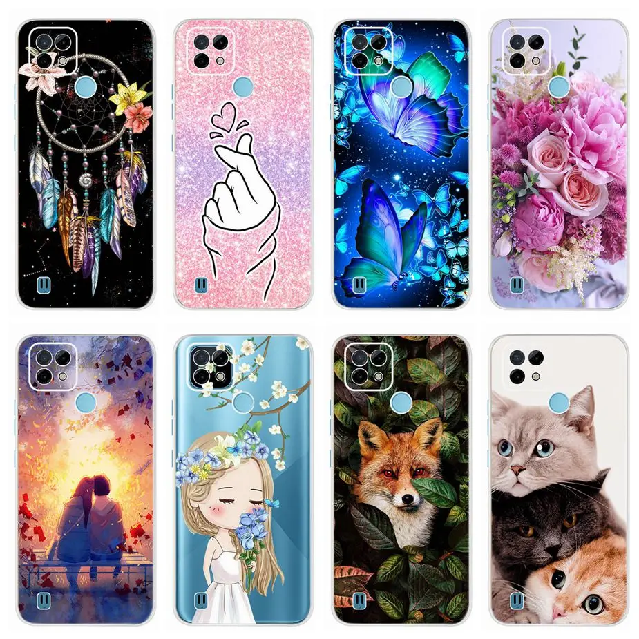 Realme-C21-Case-6-5-Clear-Silicone-Fudnas-Soft-TPU-Case-For-Realmi-C21 ...