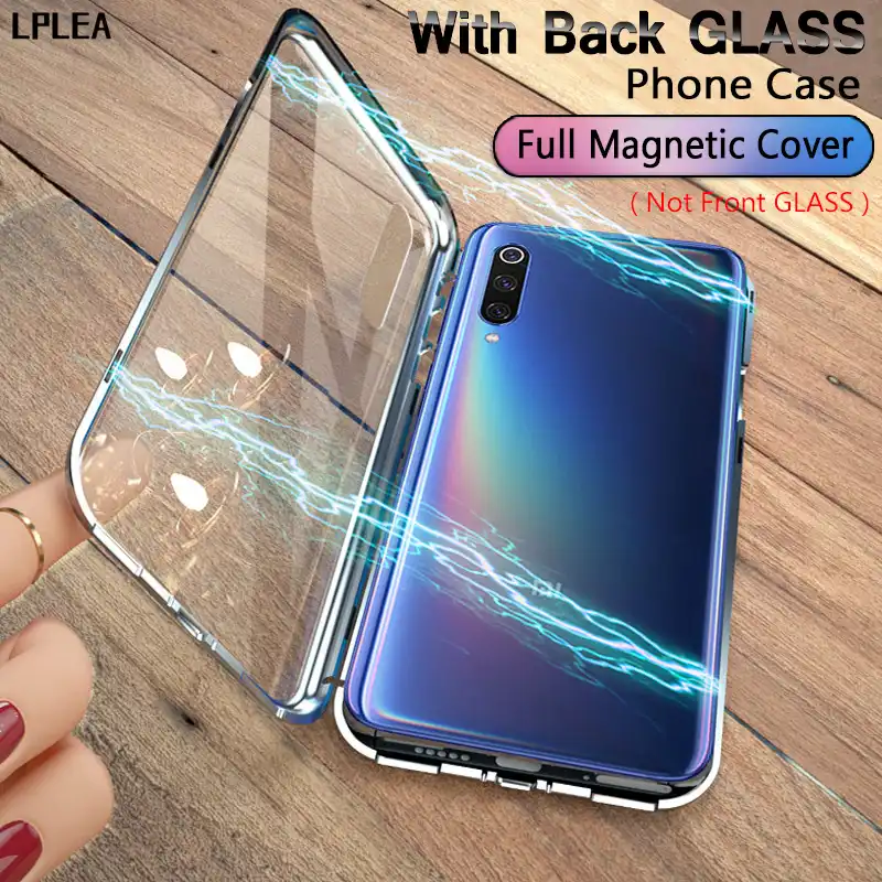 Double sided Magnetic Full Cover Protector Case for Xiaomi Mi A3 ...