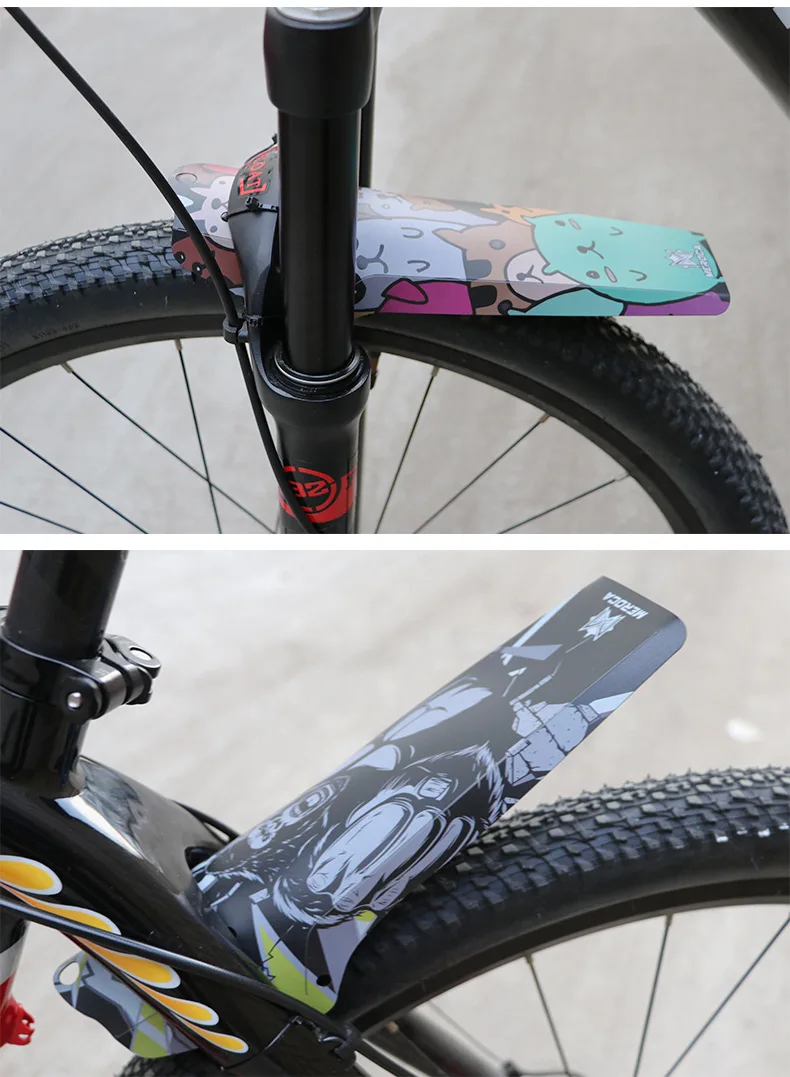 Garde-boue,garde-boue avant et arrière pour vtt, MG-N, Iamok, plaque ...