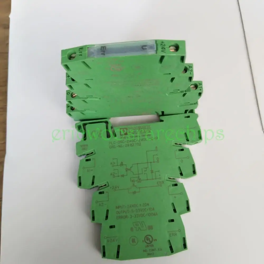 PLC OSC 24DC/24DC/10/R NO.2982702 솔리드 스테이트 릴레이 10A 24VDC|릴레이| - AliExpress