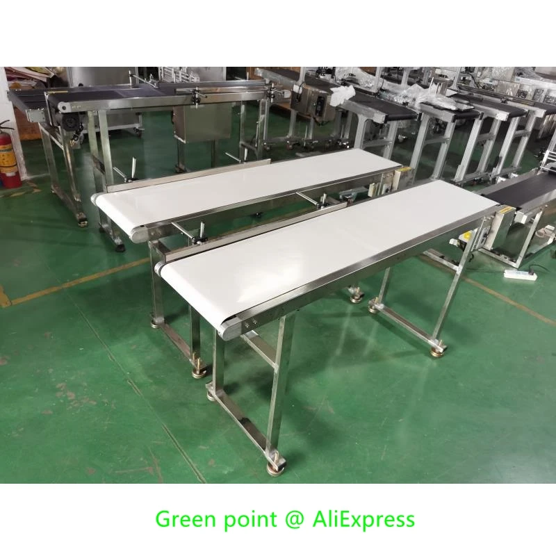 1PC-304-60W-Stainless-Steel-Conveyor-Belt-Machine-Single-Both-Side ...