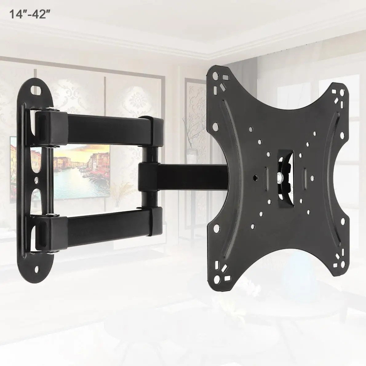 Universal 18KG Adjustable TV Wall Mount Bracket Flat Panel TV Frame ...