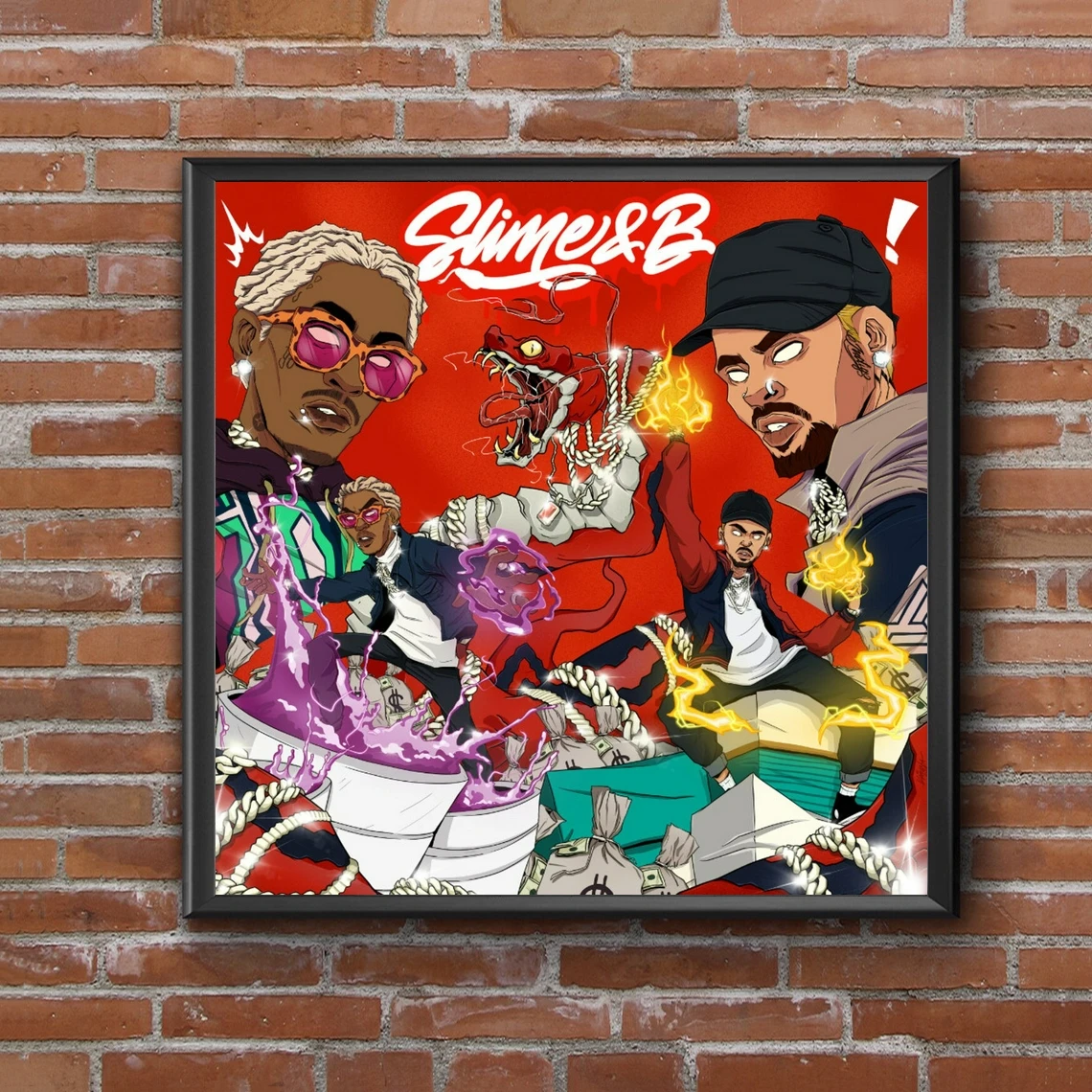 Chris Brown Graffiti Cover