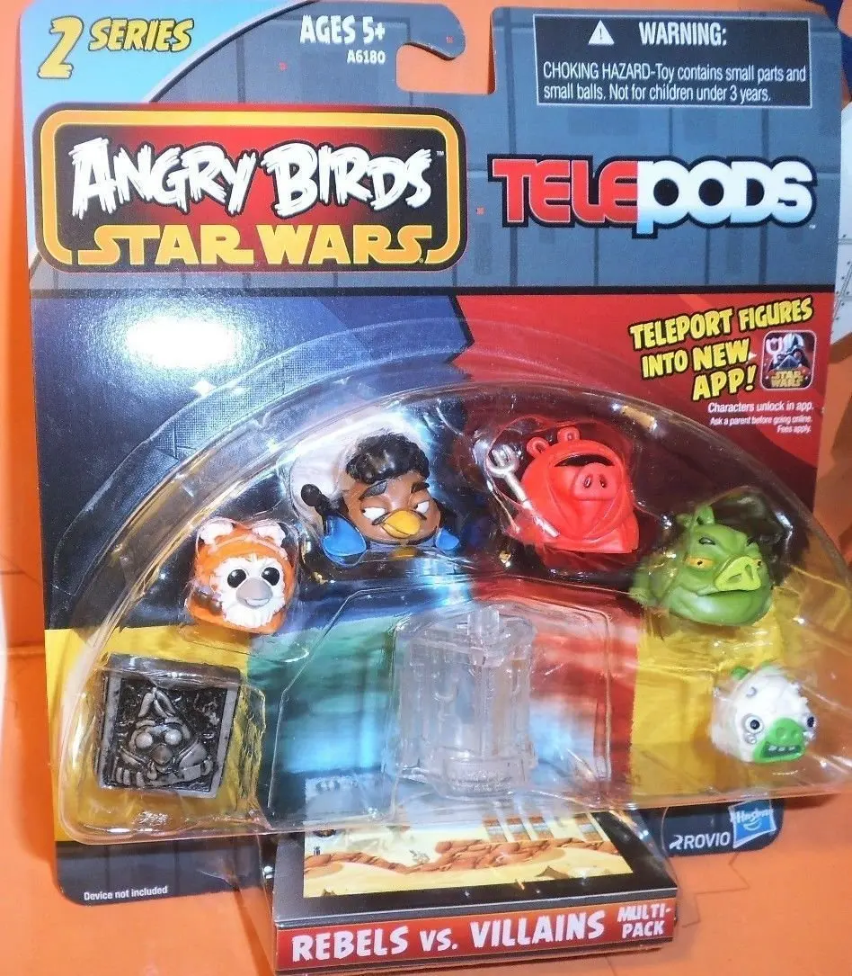 Hasbro Angry Birds Star Wars MEET RED CHUCK BOMB MATILDA LEONARD ...