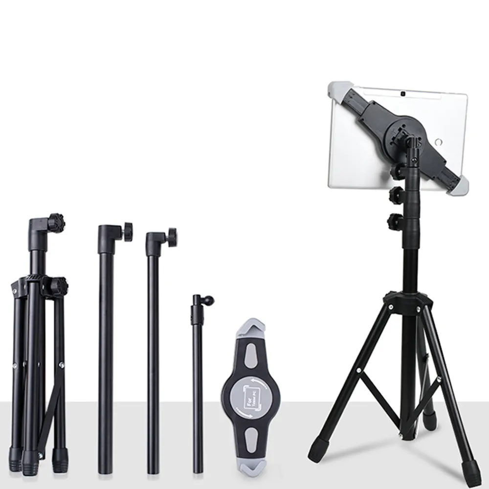 Foldable Floor Tablet Tripod Stand Mount for iPad Samsung Lenovo Huawei ...