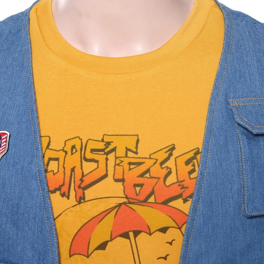 Stranger Things 3 Dustin Henderson Cosplay Costume - AllCosplay.com