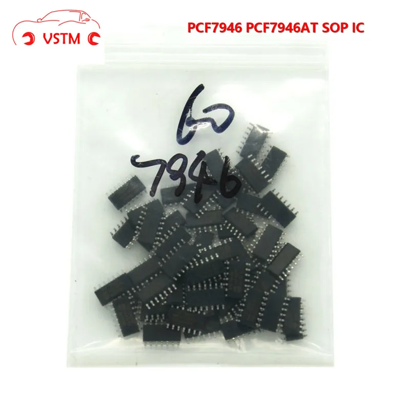 20 개/몫 PCF7946 PCF7946AT PCF7947AT PCF7947 트랜스 폰더 칩 패치 SOP 14 자동차 IC ...