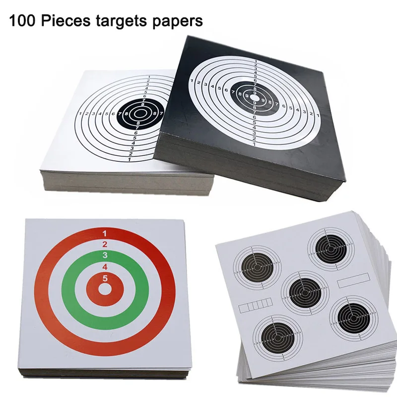 100PCS-Tactical-Target-Papers-14x14cm-Squre-Target-for-Airsoft-Gun ...