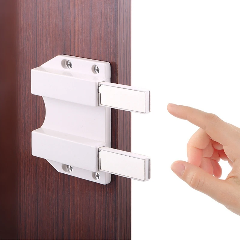 K1KA-Invisible-Furniture-Lock-Magnetic-Closet-Push-Latch-Double-Open ...