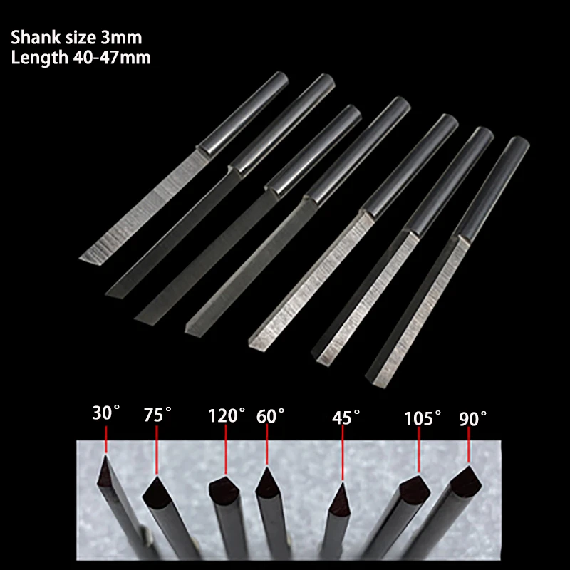 Tungsten Steel Carving Accessories | Tungsten Steel Engraving Knives ...