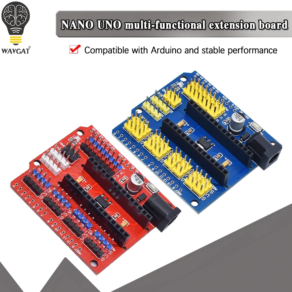 Nano And Uno Multi-purpose Expansion Board Atmega328 Learning Board For ...