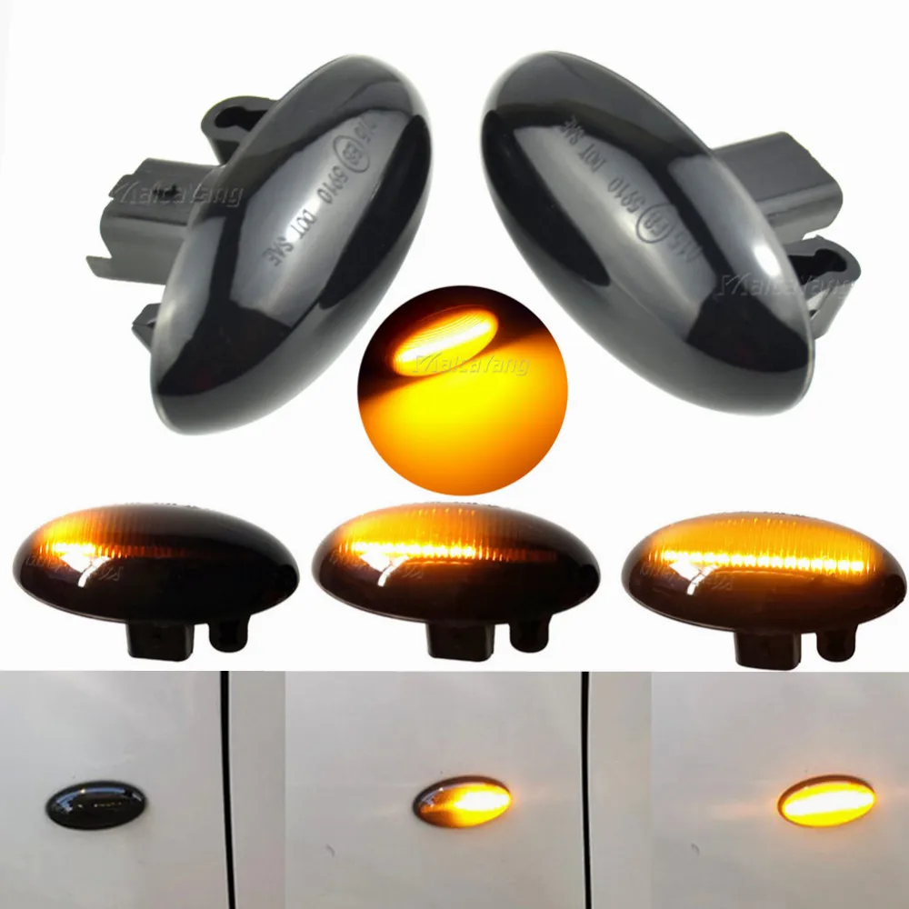 LED Turn Signal Side Marker Lights Blinker Lamp For Citroen Berlingo ...