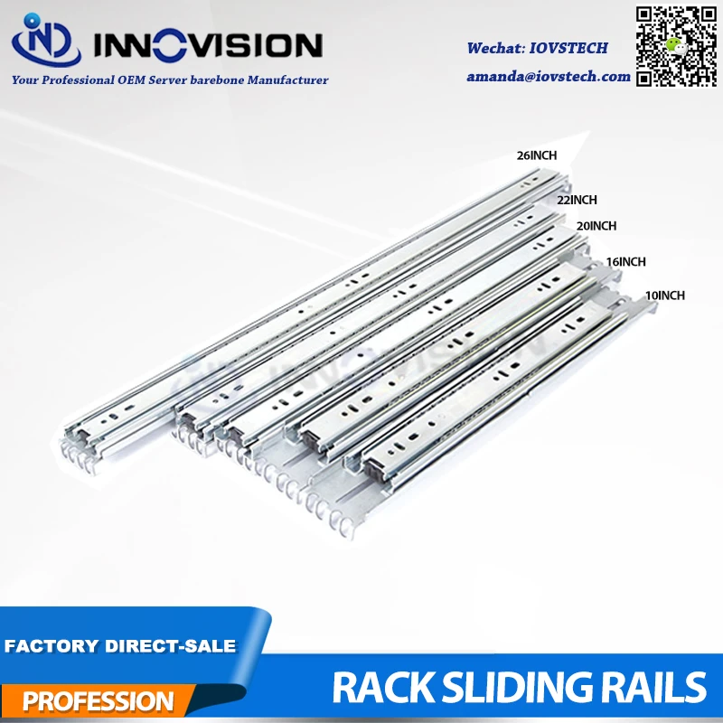 Rack Rail Kit SR 4501 Sliding Rail for Width430mm of 1U 2U 3U server ...