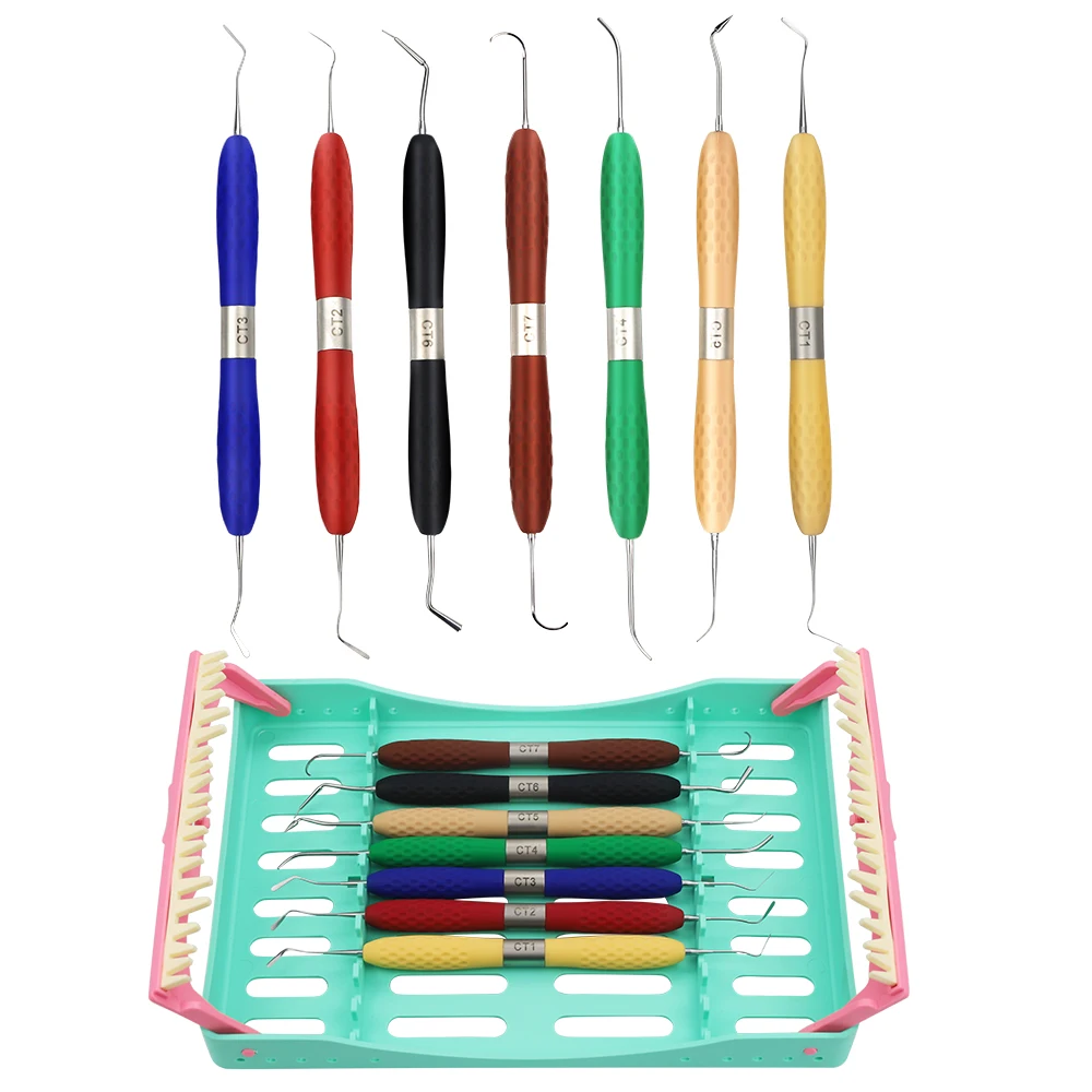 7pcs/set Dental Resin Filler Filled Repair Equipment Aesthetic ...