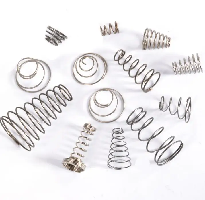 10pcs 1.2*7&8.8*25mm Steel conical coil spring 1.2mm wire conical ...