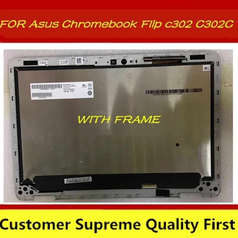 Original With Frame 12.5" 1920*1080 Touchscreen Lcd 2 In 1 For Asus ...