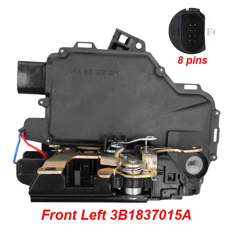 High Quality Door Lock Actuator & Latch Front Left 3B1837015A ...