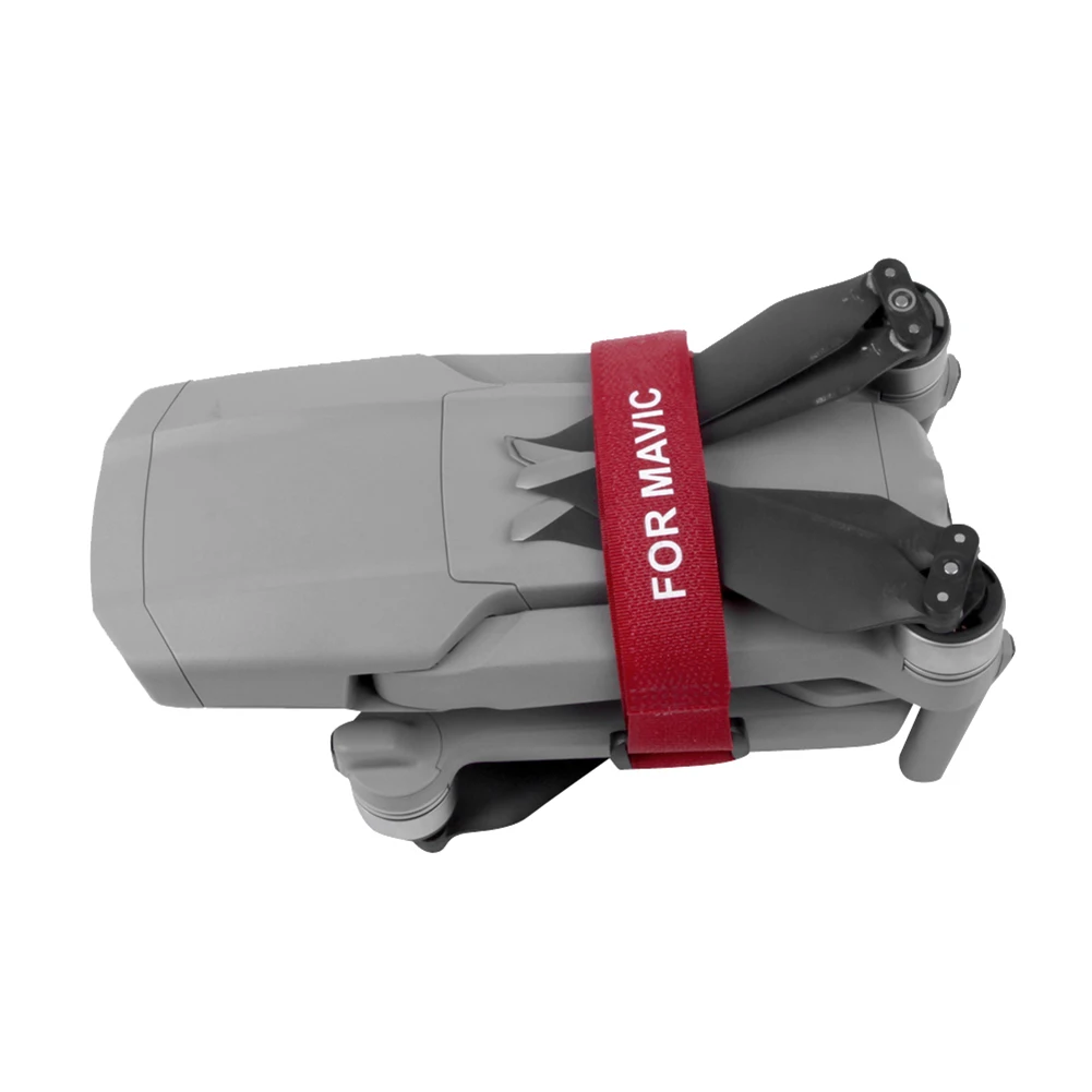 2x UAV Propeller Stabilizer Fixing Tape Straps Drone Blade Holder Fixed ...