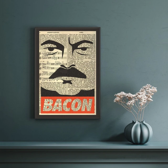 Ron Swanson Bacon And Eggs Poster