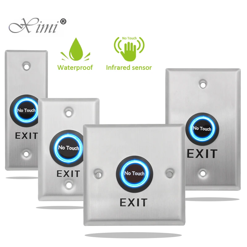 Contactless-Waterproof-No-Touch-Sensor-Exit-Switch-Induction-Type ...