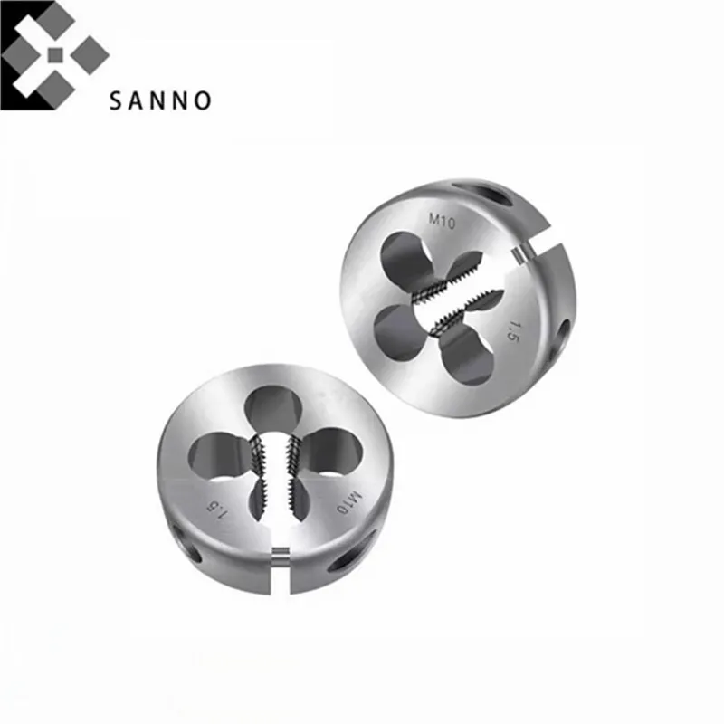 M0.8 M0.9 M12 HSS round adjustable die metric standard screw threading ...