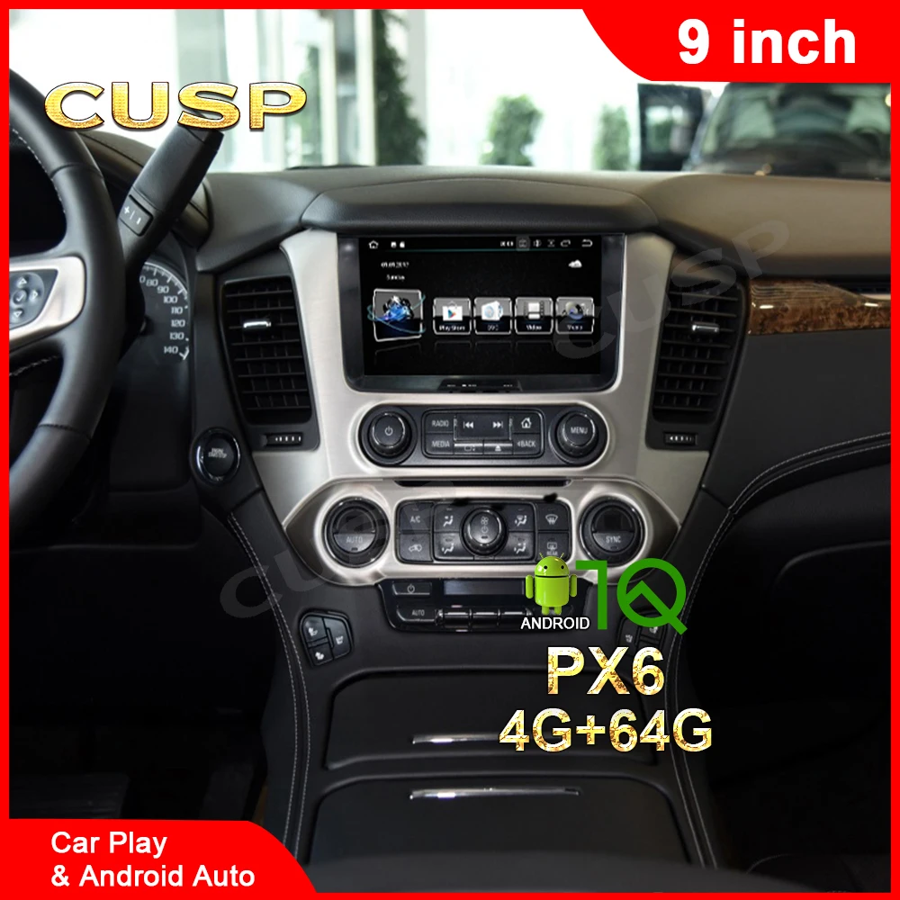 Cusp Android Car Dvd Player For Gmc Yukon Chevrolet Tahoe Suburban ...