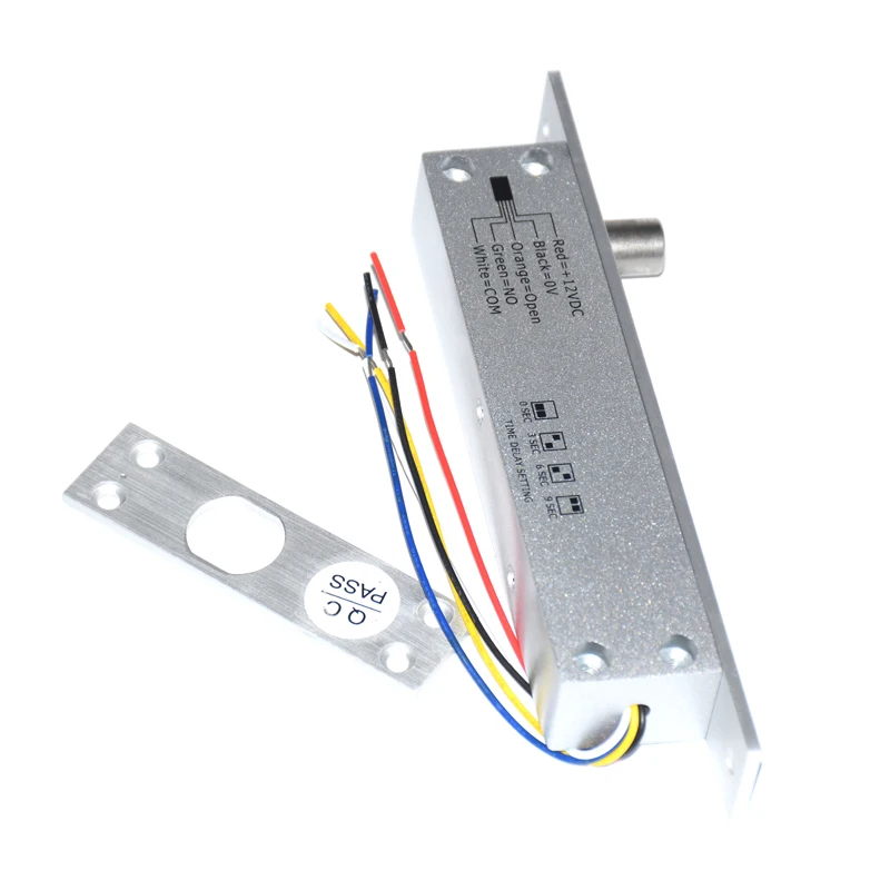 fail safe fail secure Electric Bolt Drop Door Lock Low Temperature Time ...