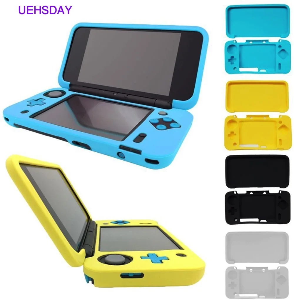 Uehsday For Nintendo New 2ds Xl Silicone Case, Protective Cover Skins ...