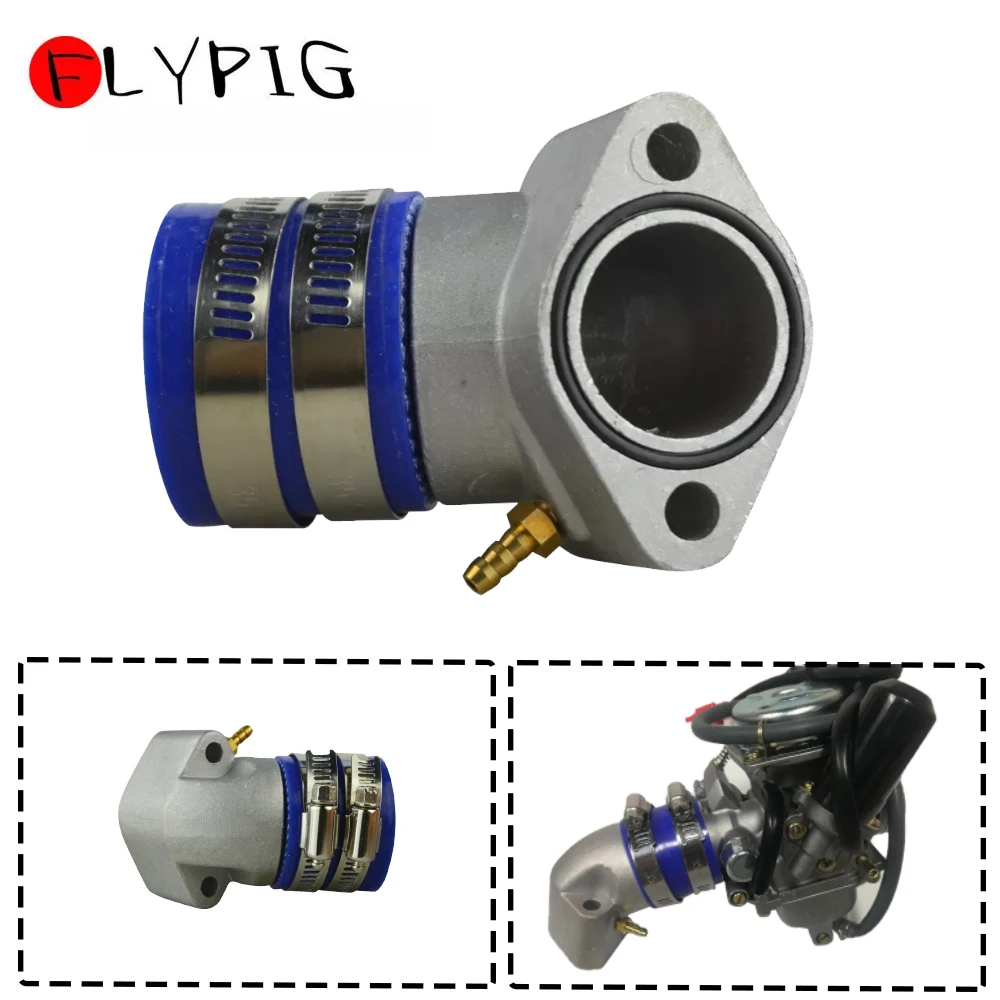 Motorcycle Racing 27mm Intake Manifold Boot for GY6 125cc - 250cc 4 ...