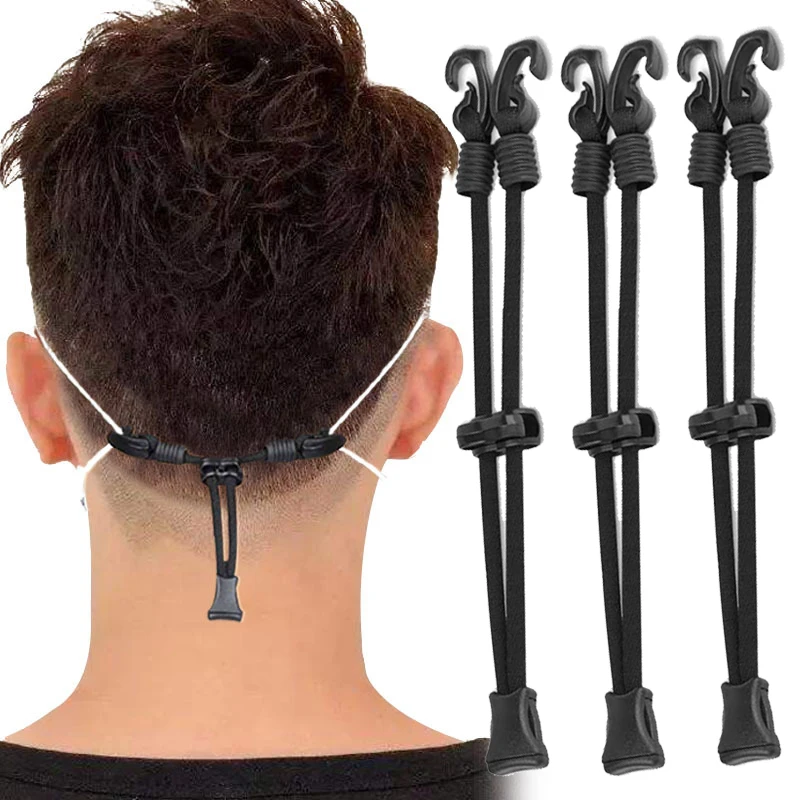 Face Mask Extend Hook Belt Anti tightening Ear Protector Holder Anti ...