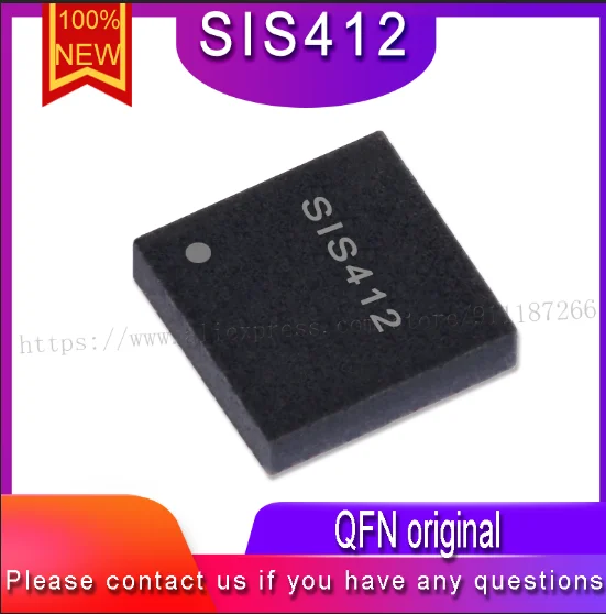 10 pcs/LOT NEW SIS412DN T1 GE3 SIS412 S412 QFN8|Rectifiers| - AliExpress