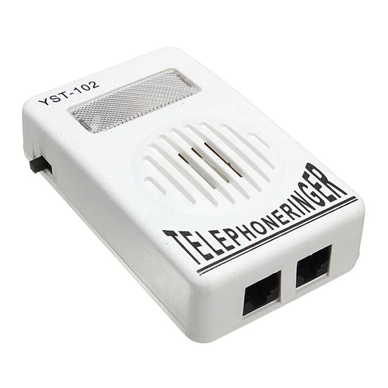 1 PC 95dB Extra-Loud Telephone Ringer Phone Ring Amplifier Ringing Help ...