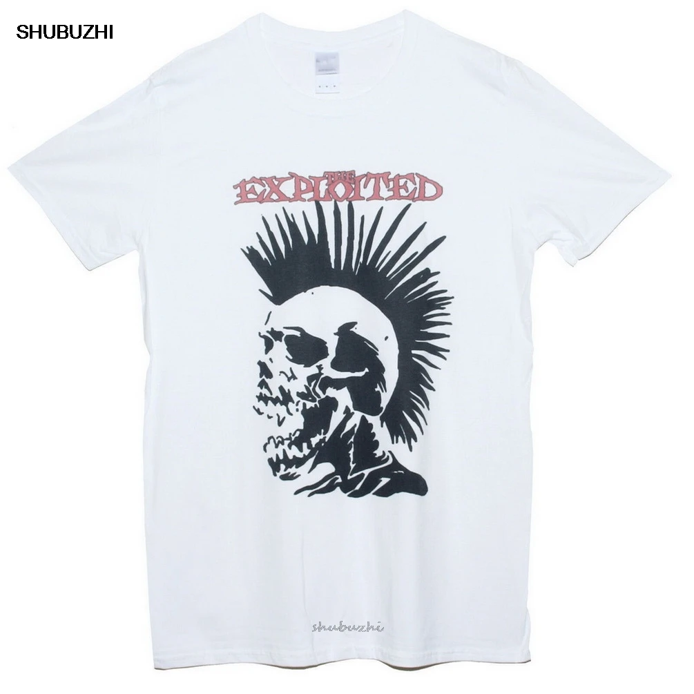 THE EXPLOITED T Shirt Skull Punk Rock Agnostic Front NOFX Band Graphic ...