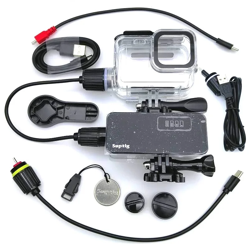 5200mah Waterproof Power Bank Battery Charger Waterproof Case Protect ...