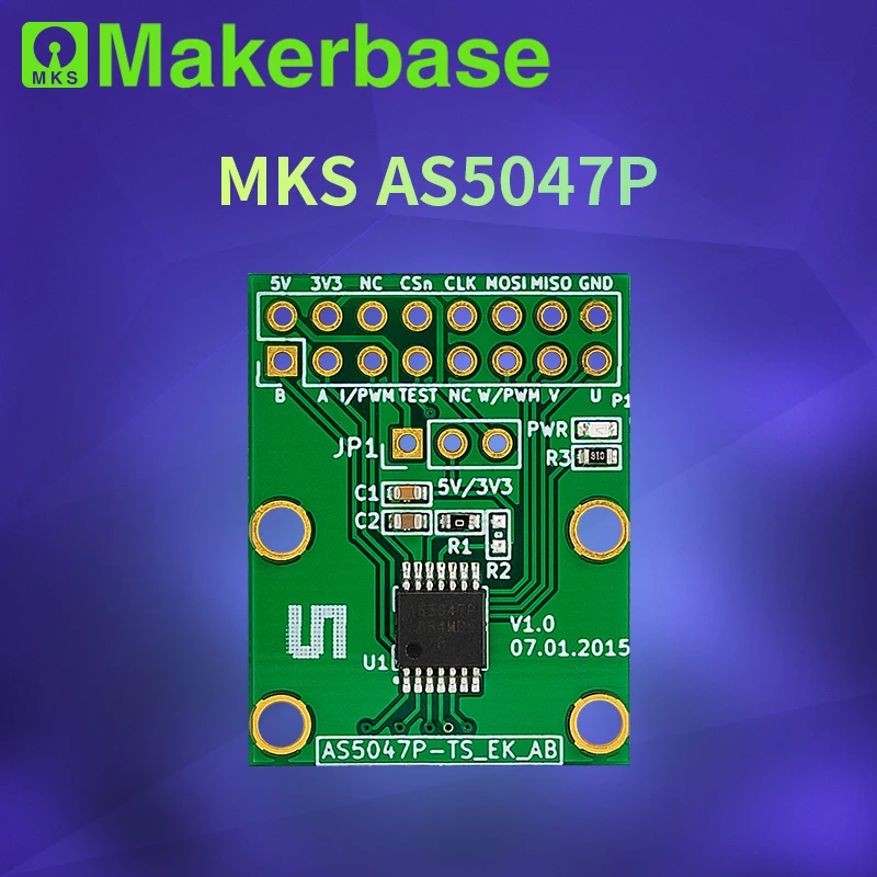 Makerbase-AS5047P-Doggo-ODrive-SimpleFOC-Magnetic-SPI-ABI-Encoder ...