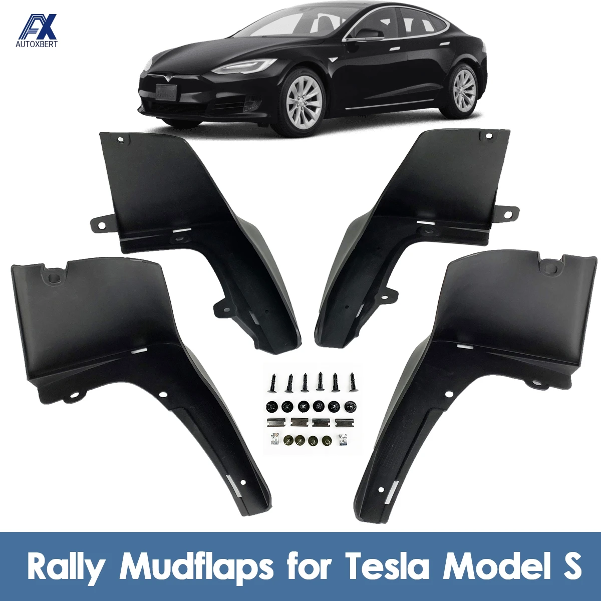 Premium-Racing-Mud-Flaps-For-Tesla-Model-S-2012-2019-Mudflaps-Splash ...