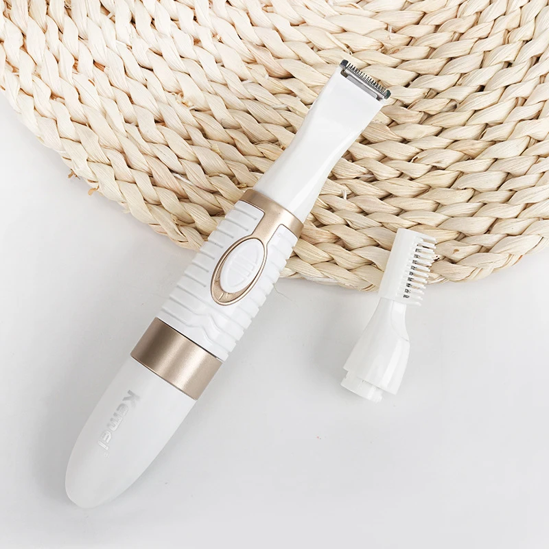 Wet dry women shaver bikini trimmer precision epilator face hair ...